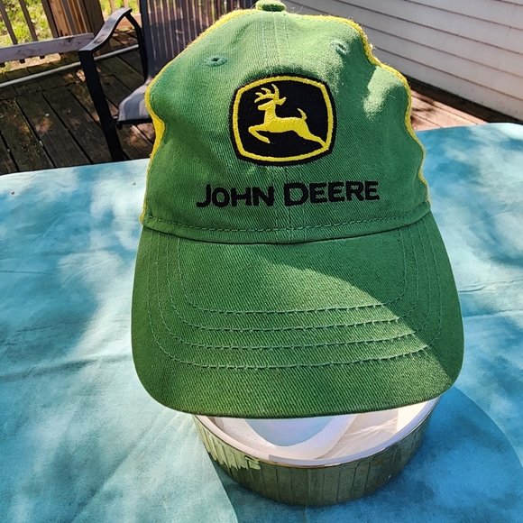 John Deere | Accessories | Vtg Toddler Never Worn John Deere Logo Snap ...